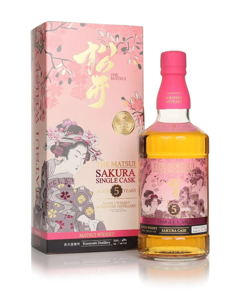 The Matsui 5 Year Old Sakura Single Cask 70cl - 43%